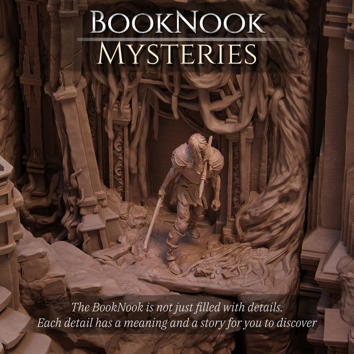 3D Printable BookNook of the Shattered King [presupported] by Nerikson